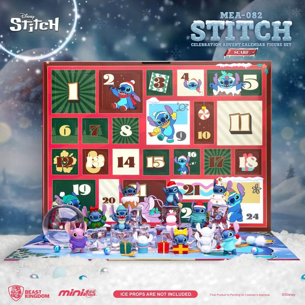 Lilo & Stitch Mini Egg Attack Advent Calendar Stitch celebration Figure ...